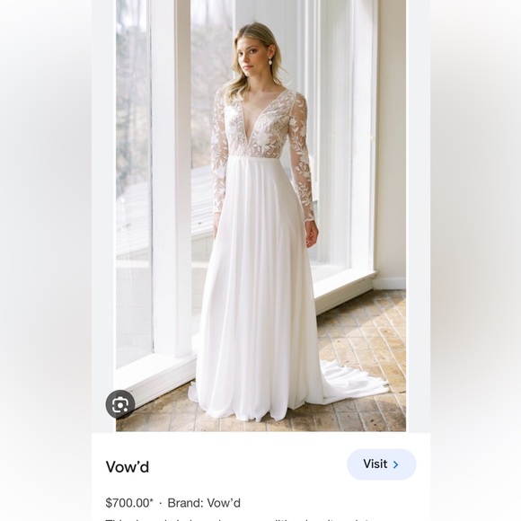 Dresses | Vowd Wedding Dress New | Poshmark